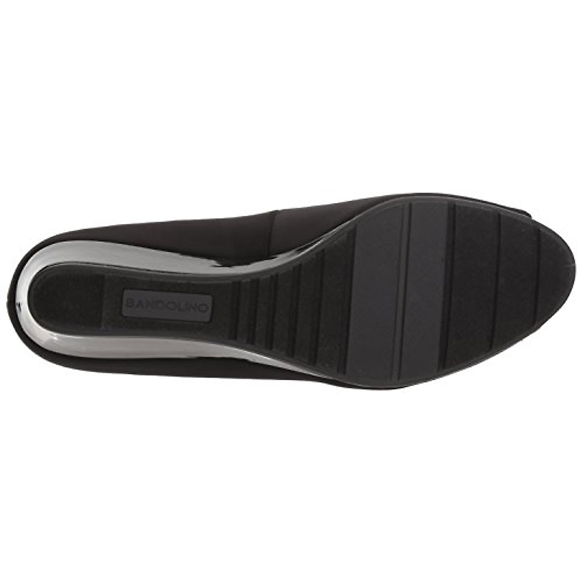 Bandolino Women's Candra Pump, Black Lycra, 7.5