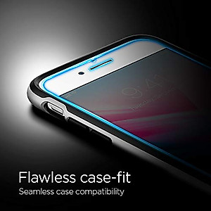 Spigen Tempered Glass Screen Protector [GlasTR EZ FIT] designed for iPhone 8 / iPhone 7 [Case Friendly] - 4.7 inch / 2 Pack