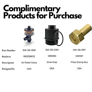Swimables Manifold Assembly Compatible with Pentair FNS & FNS Plus DE Filter Manifold 59023700 | Also Replace V38-140 and 25357-600-000 Pentair Pool Filters | With Built-In Breather Tube | Made in USA