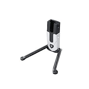 TOPEAK FlashStand Fat Bike Stand, Silver, Black, 15.7 x 9.6 x 3 cm / 6.2” x 3.8” x 1.2” (Folded) 19.8 x 16.6 x 13.6 cm / 7.8” x 6.5” x 5.3