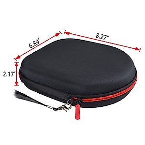 Headphone Case for Sony MDRXB950, MDRXB650, MDRZX770; HIFI ELITE Super66; Parrot Zik 1.0, 2.0, 3; BeoPlay H2, H4, H6, H7, H8, H9, Form 2i; Sennheiser HD800, MM 550-X; COWIN E7; BOHM (Black)