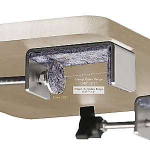 SunnyPoint Bedside Shelf, Office Divider Shelf; Clamp on Shelf for Bunk Bed, Lofts & Bed Frame. (Standard - 13.78" X 9.84" X 2.21", Natural Wood)