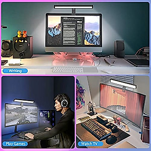 Video Conference Lighting with Tripod for Laptop&Computer -Webcam Light for Streaming-Zoom Lighting with 3 Dimmable Color & 10 Brightness Level for Self Broadcasting and Live Streaming