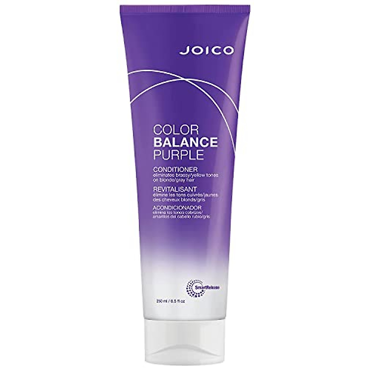 Joico Color Balance Purple Shampoo & Conditioner Set | Eliminate Brassy and Yellow tones | For Cool Blonde or Gray Hair