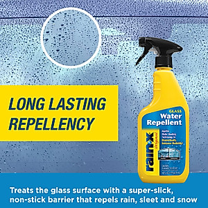 Rain-X 800002250 Glass Treatment Trigger, 16 Fl Oz - Exterior Glass Treatment To Dramatically Improve Wet Weather Driving Visibility During All Weather Conditions
