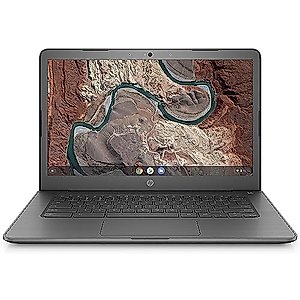 HP Chromebook 14A G5 14" 4GB / 16GB SSD AMD A4-9120C 2.4GHz Chrome OS, Gray (Renewed)