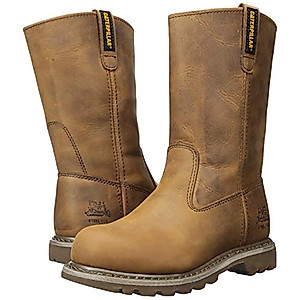 Cat Footwear Women's Revolver Steel Toe Work Boot ST-W, Dark Beige, 9