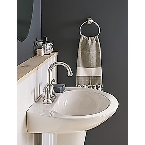 Moen Y2686BN Banbury Hand Towel Ring, Brushed Nickel