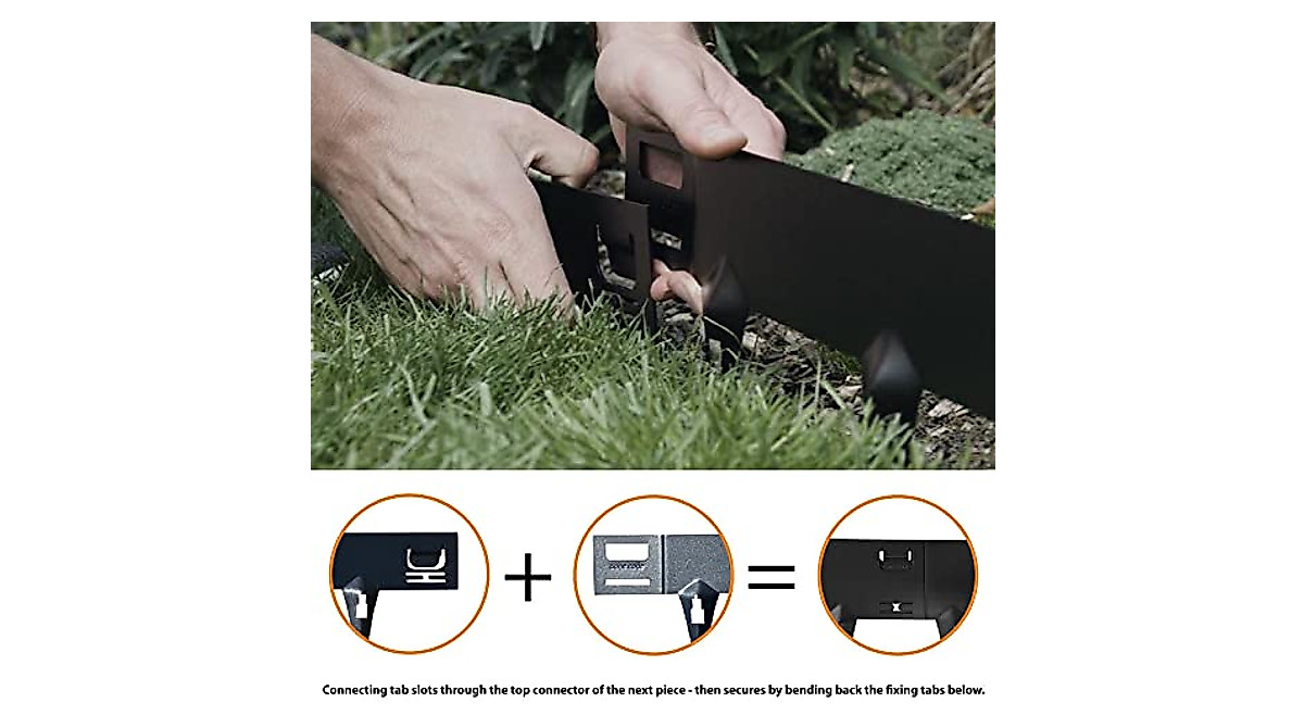 CORE Edge Steel Lawn Edging – Flexible, Durable Garden Border