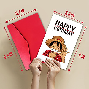 TQDaiker Funny Birthday Card for Children, Happy Birthday Card for Daughter Son, Lovely Birthday Card for Him Her