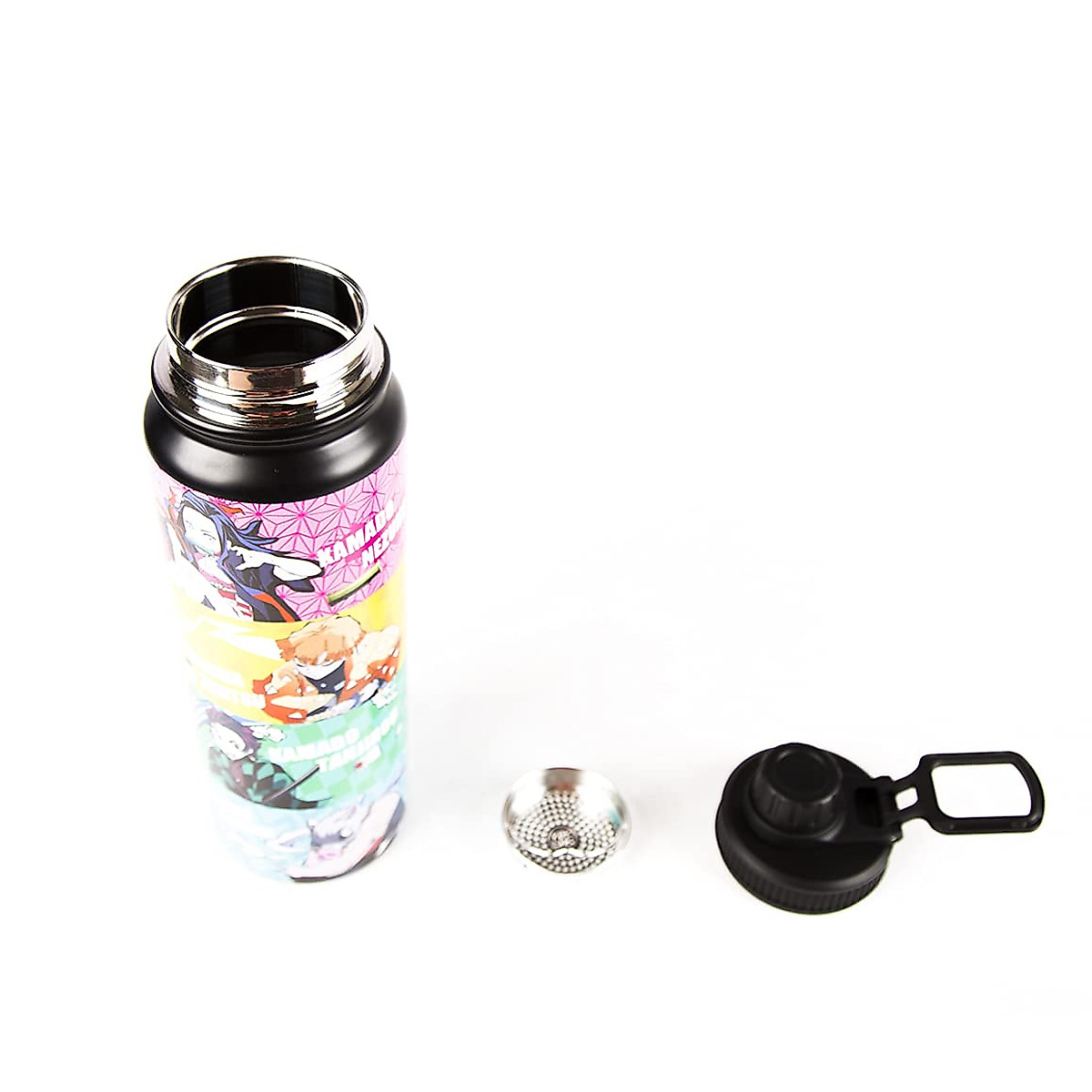 VORSAK waterbottle 28oz Stainless Steel Insulated Sport Bottle BPA Free, 3D Printing anime Tanjiro Nezuko