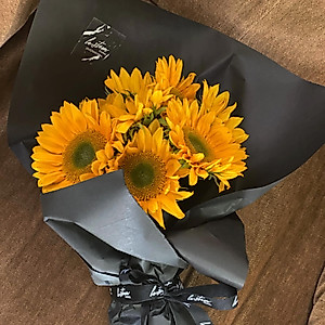 BearBoss 3 Kraft Paper Roll - Brown Black White - 12 inches x 100 feet - Paper Perfect for for Crafts, Art,Small Wrapping, Packing, Postal, Shipping, Dunnage & Parcel, Special Package