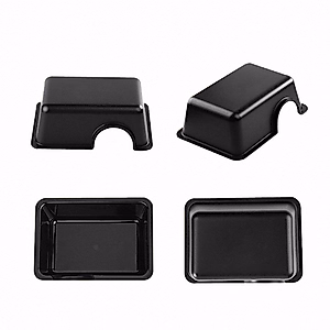 Wontee Reptile Hideout Box Small Animal Hide Cave for Snakes Lizards Leopard Gecko Rodents Spiders (S)