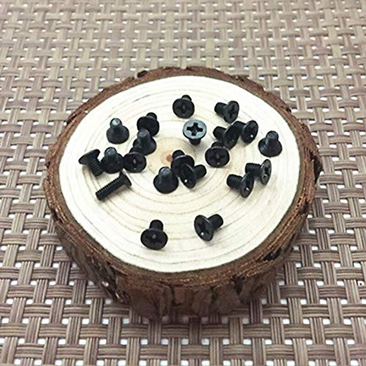 1 Box Mini Electronic Digital Small Screw Cross Sunk Head Screw Black Suit for Maintenance of Notebook for Computer Screws SCRW-230545