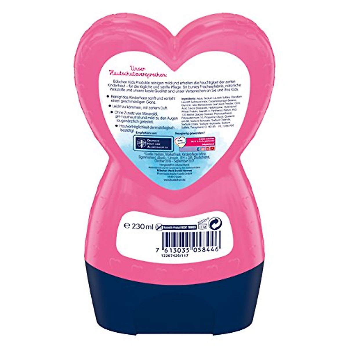 Bubchen Bübchen Kids Shampoo &amp; Conditioner Little Princess 7.78 fl. oz. (230ml)