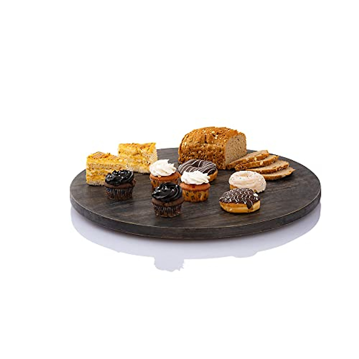 Wooden Lazy Susan Round Table