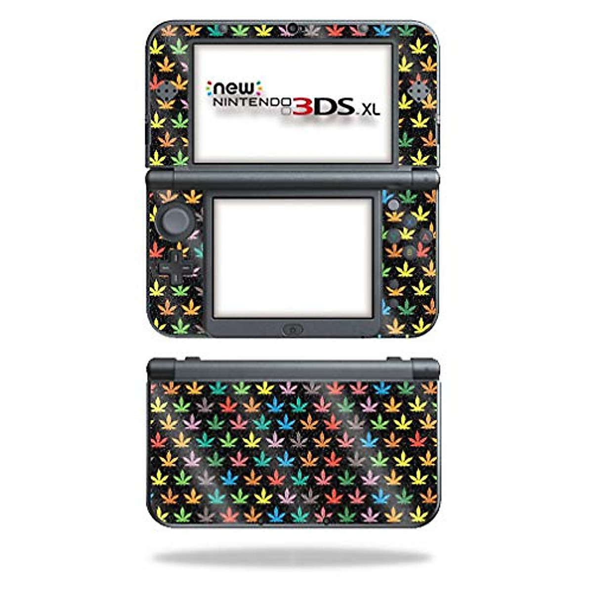 MightySkins Glossy Glitter Skin for Nintendo New 3DS XL (2015) - Sticky Icky Icky | Protective, Durable High-Gloss Glitter Finish | Easy to Apply, Remove, and Change Styles | Made in The USA