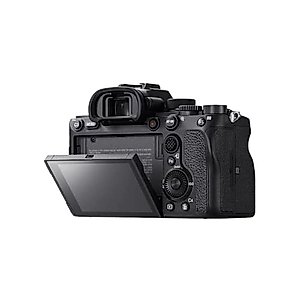 Sony Alpha 7R IVA Full Frame Mirrorless Interchangeable Lens Camera w/High Resolution 61MP Sensor, up to 10FPS with Continuous AF/AE Tracking (Renewed)