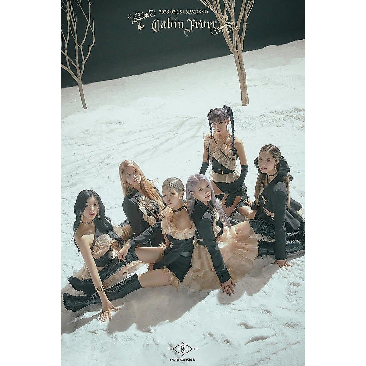 PURPLE KISS CABIN FEVER 5th Mini Album (POCA ALBUM Ver.) K-POP SEALED