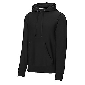 SPORT-TEK Men's Super Heavyweight Pullover Hooded Sweatshirt XXL Black