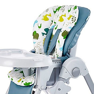 CHDHALTD Cart Seat Pad, Cartoon Warm Stroller Seat Mat Thick Kids Highchair Cushion Mat Booster for Baby Stroller Cushion Pad(03)