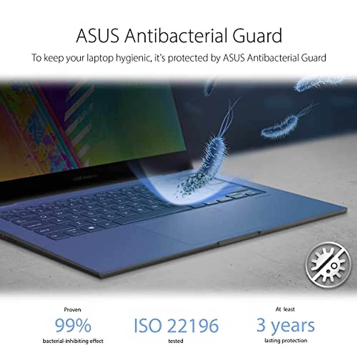 ASUS VivoBook Go 14 Flip Thin and Light 2-in-1 Laptop, 14 inch HD Touch, Intel Celeron N4500 CPU, UHD Graphics, 4GB RAM, 64GB eMMC, NumberPad, Windows 11 Home in S Mode, Quiet Blue, J1400KA-DS02T