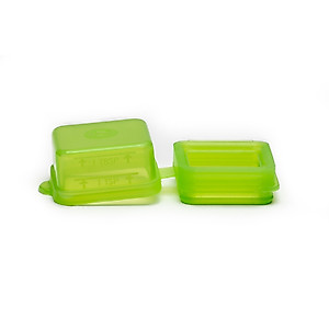 Healthy Measures Measuring Butter Cover, 1.5 x 2 x 1.75 inches, Green