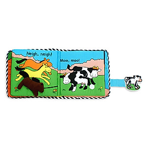 Discovery Farm Soft Cloth Lift-the-flaps Book - Lamaze