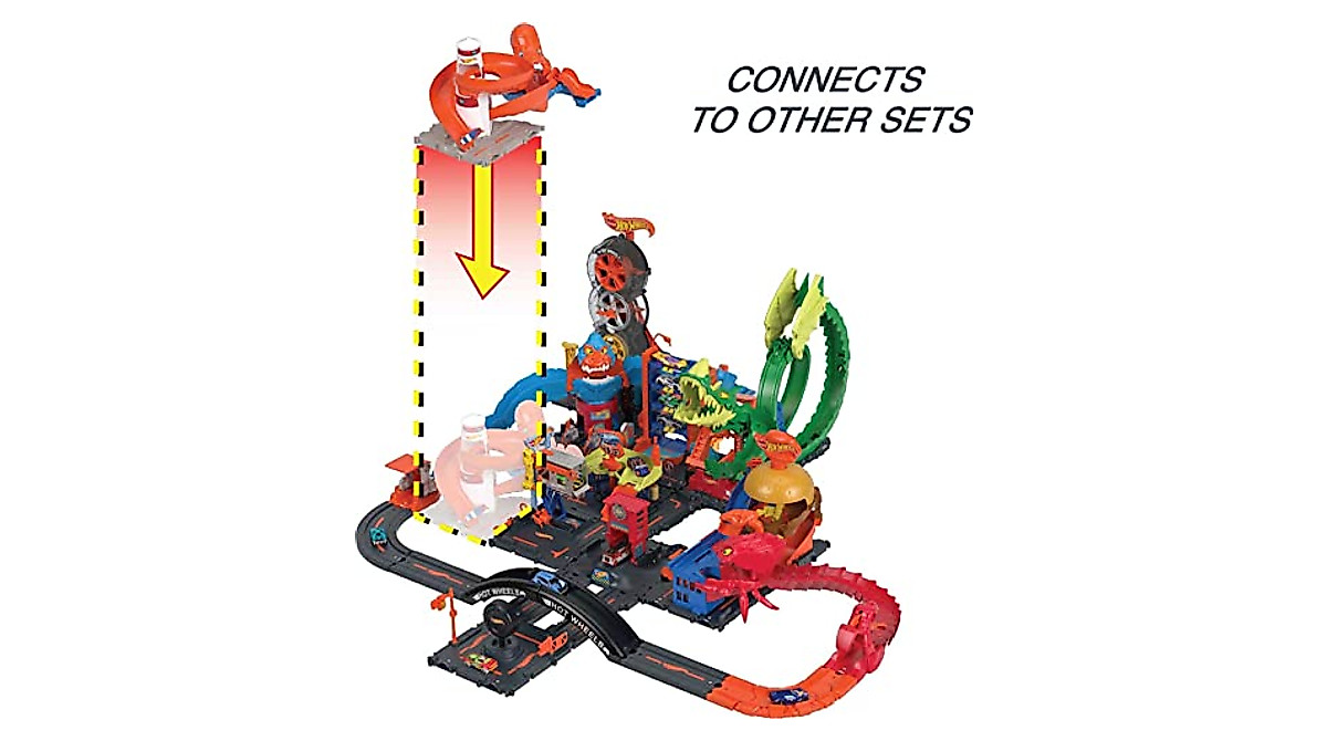 Hot Wheels Octopus Invasion Track Set - Exciting Fun!