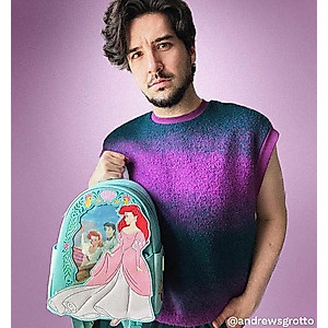 Loungefly Disney The Little Mermaid Ariel Princess Lenticular Mini Backpack