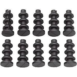 Jagwire Unisex_Adult Plug Refill Bag-Close Type (6 to 6,3mm Frame) Spare Parts, Black, One Size