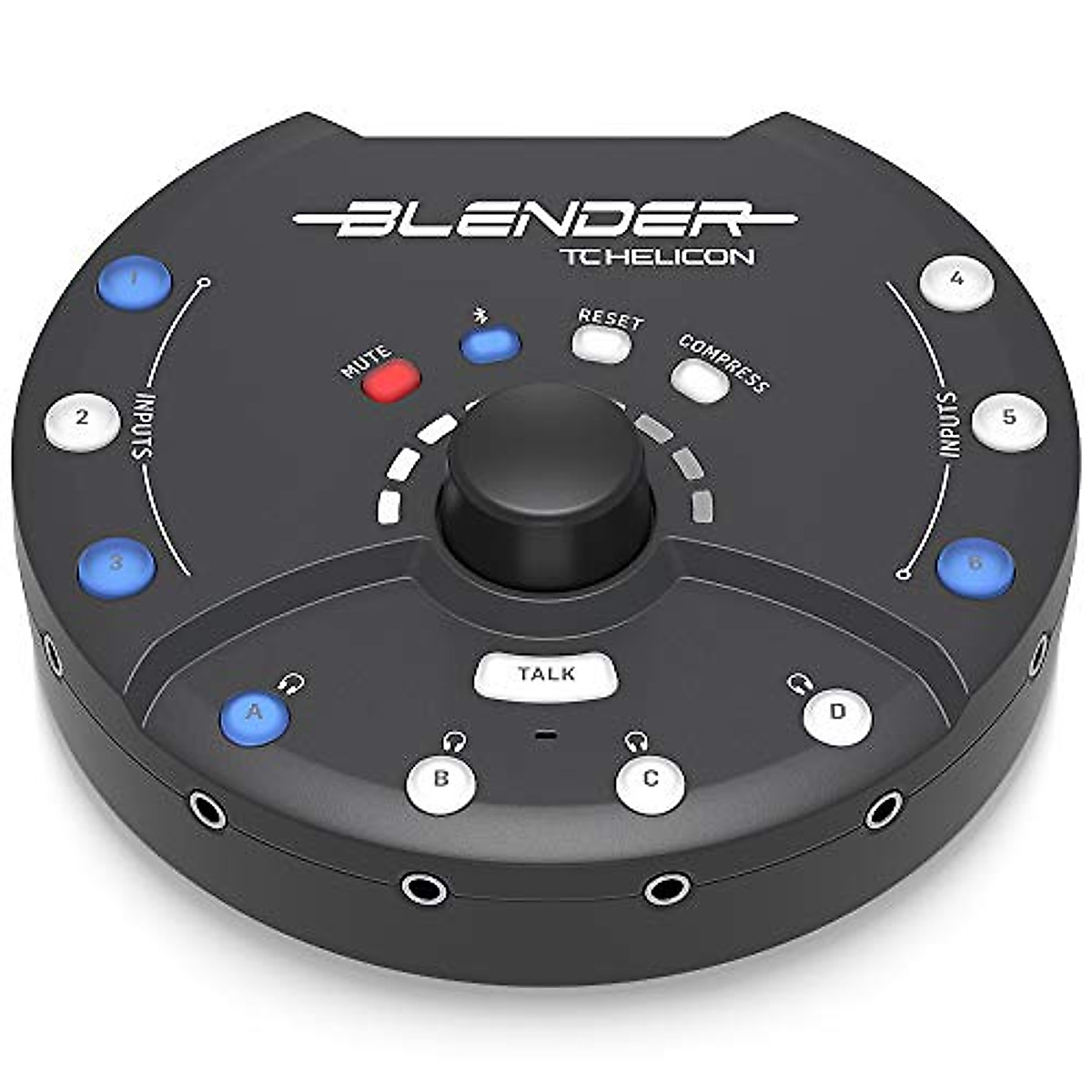 TC Helicon BLENDER Portable 12 x 8 Stereo Mixer with 12 x 2 USB Audio Interface and Remote Control