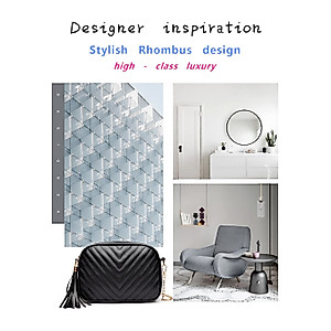 H HANBELLA - A FASHION TRENDY COLLECTION. FOREVER. - Girls Small Crossbody Camera Bag with Chain Strap and Tassel Light Blue