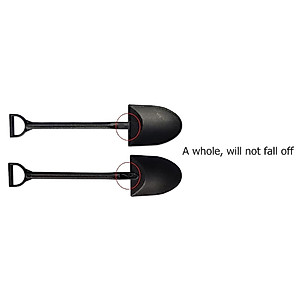 100PCS Novelty Mini Shovel Shape Spoons Plastic Disposable Ice Cream Dessert Spoon Shovels Pudding Yogurt Spoons for Family or Party, Black