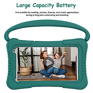 7 Inch Kids Tablet, Quad Core Android 11 Toddler Tablets, Children Tablet with 32GB Storage 2GB RAM WiFi BT Shockproof Case Dual Camera Educationl Games Parental Control, Kids Software Pre-Installed