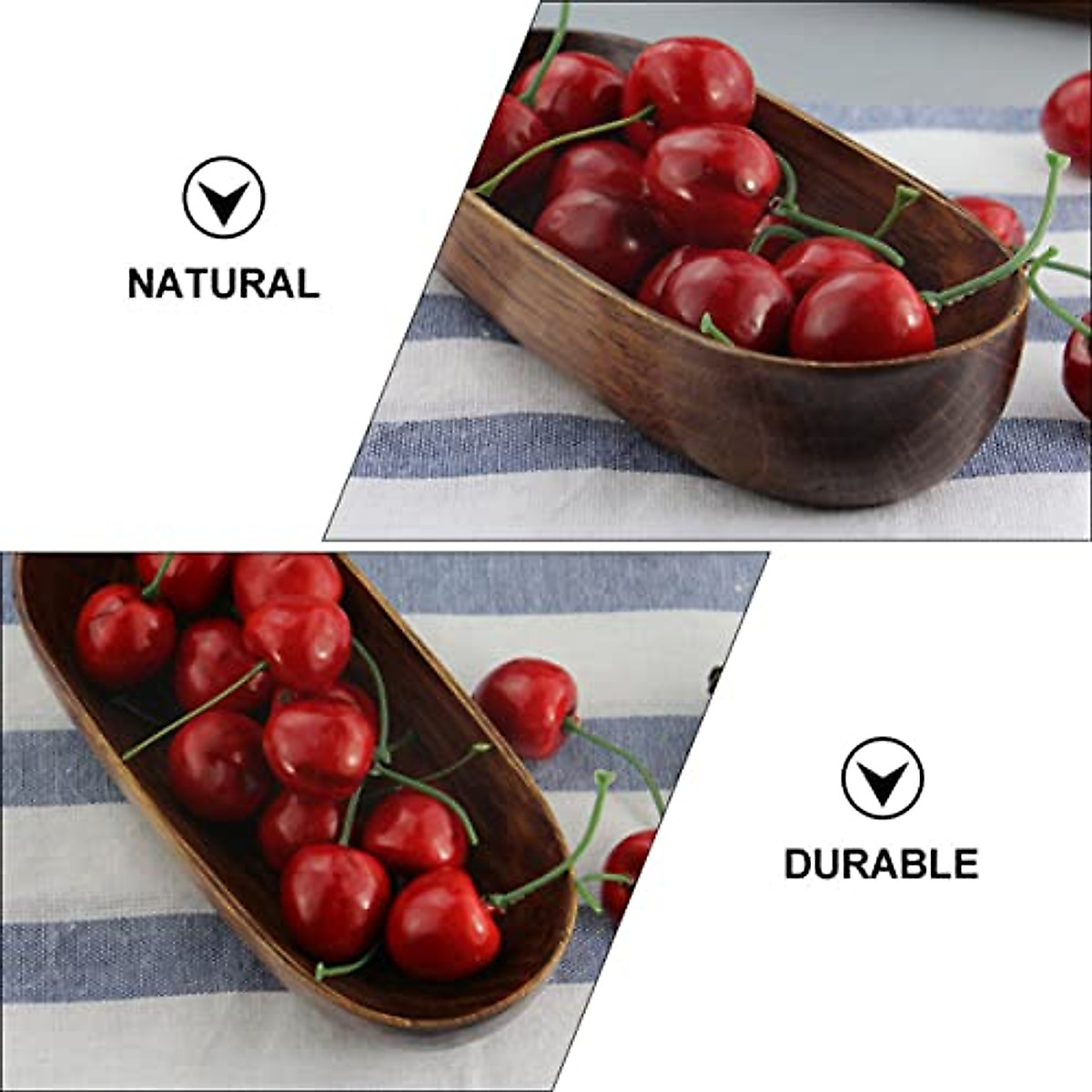Flatware Tray Wooden Pallet Cake Tray Snack Container Cookie Plate Entryway Bowl Snack Bowl Afternoon Tea Tray Dessert Plate Tableware Tray Paper Cup Light Brown Tableware 1pc