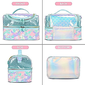Kids Lunch Bag,Insulated Lunch Box for Girls Boys,Lunch Bag Toddler Teen,School Daycare Cute Travel bags (lunch bag 16)