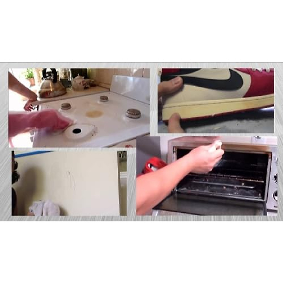 STK 20 Pack Extra Thick Magic Cleaning Pads - Eraser Sponge for All Surfaces - Kitchen-Bathroom-Furniture-Leather-Car-Steel - Just Add Water to Erase All Dirt - Melamine - Universal Cleaner