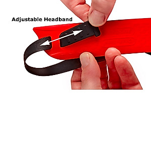 Quality Time Neck Hair Guide Premium, 2 Different Neckline Templates with All 4 Neck Hairline Styles; A Premium Adjustable Stencil for Haircut, Do It Yourself, Made in USA