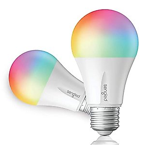 Sengled Zigbee Smart Light Bulbs, Smart Hub Required, Works with SmartThings and Echo with Built-in Hub, Voice Control with Alexa and Google Home, Color Changing 60W Eqv. A19 Alexa Light Bulb, 2 Pack