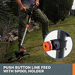 Worx GT Revolution 20V 12" String Trimmer Grass Trimmer/Edger/Mini-Mower, WG170.2