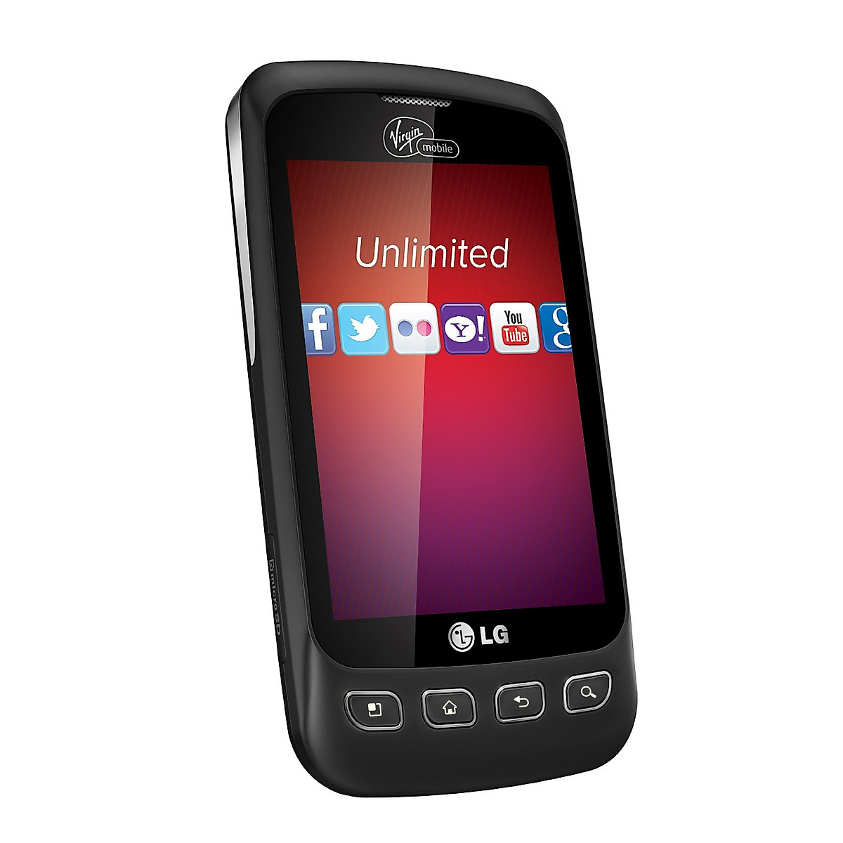 LG Optimus V Prepaid Android Phone (Virgin Mobile)