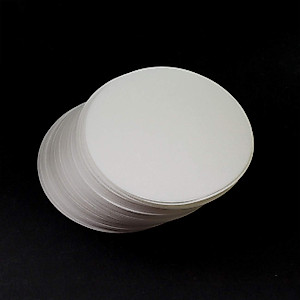 PZRT 1-Pack 7cm Qualitative Filter Paper Fast Speed Round Laboratory Filter Paper Chemical Analysis Industrial Oil Testing Funnel Filter Paper