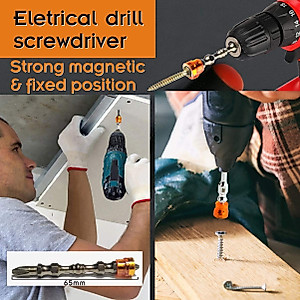 Home DIY tools Universal Socket Wrench Auto Adjustable Size(7-19mm) with Strong Magnetic Screw Driver and Bendable Extension Cable for Corner Driving Screw Gifts for man Christmas