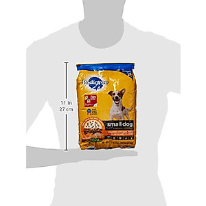 PEDIGREE Small Dog Adult Complete Nutrition Roasted Chicken, Rice & Vegetable Flavor Dry Dog Food 15.9 Pounds