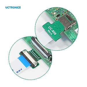 UCTRONICS Micro SD to Micro SD Card Male to Female Flexible Extender, 15cm/5.9in Micro SD Card Extension Cable Adapter Compatible with Raspberry Pi, Arduino, and 3D Printer, 4 Pack