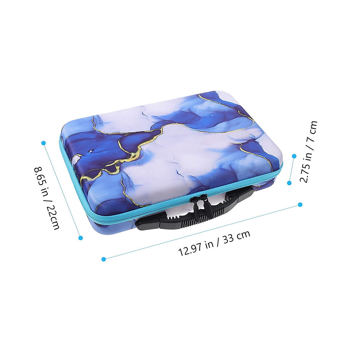 ULTNICE Portable Jewelry Organizer DIY Diamond Storage Box 80 Slot 5D Tools Box for Embroidery Craft Jewelry Beads Rhinestones Organizer Jewelry Organizer Clear