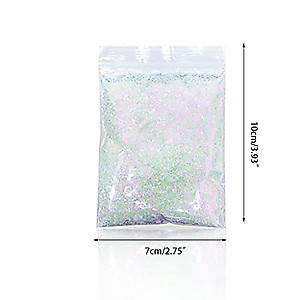 Nail Art Glitter Sequins Flakes Colorful Irregular Confetti Glitter Sequins for DIY Craft Face Body Glitters