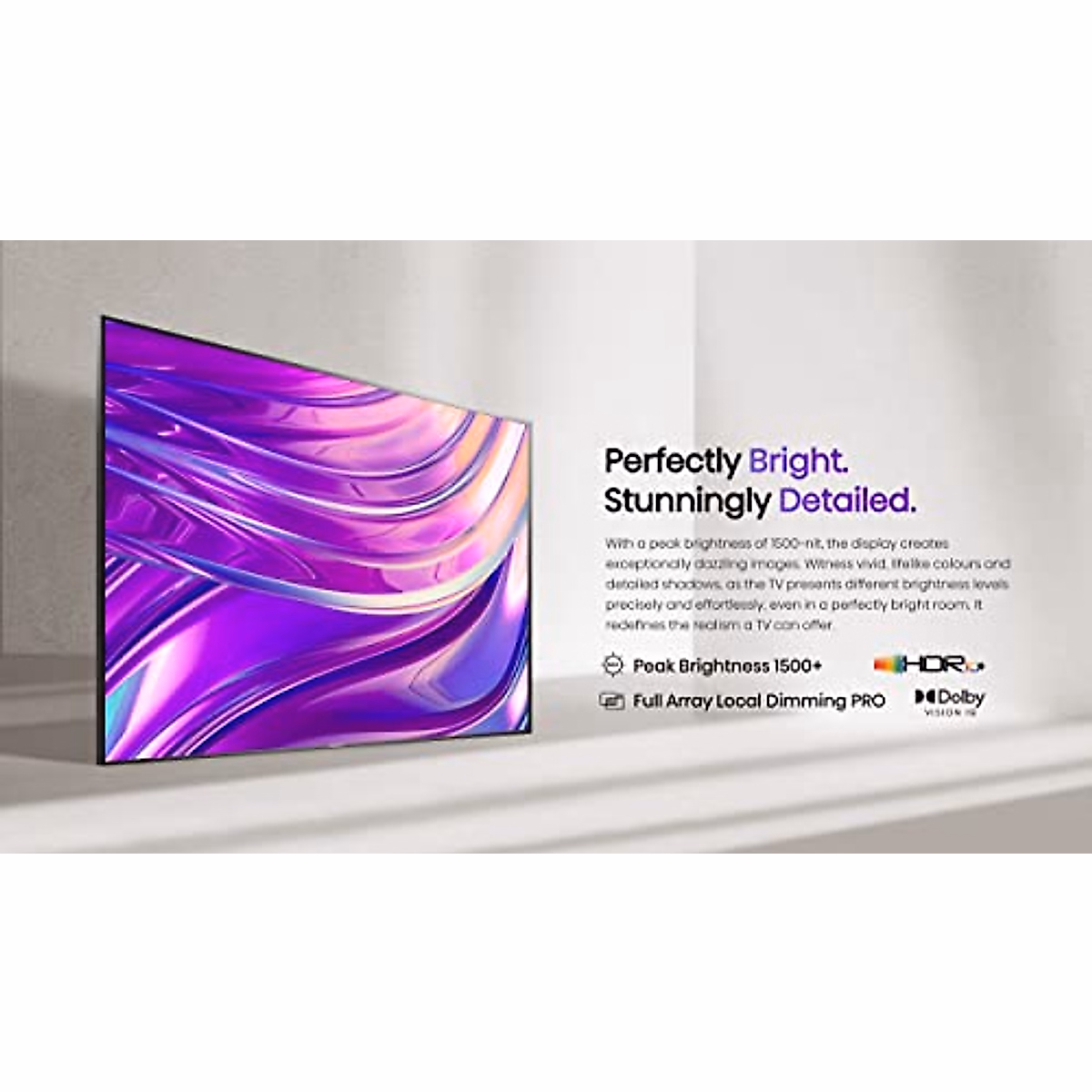 Hisense U8H QLED Series Quantum 4K ULED Mini-LED 55-Inch Class Google Smart TV with Alexa Compatibility, Quantum Dot, 1500-nit HDR10+, and Dolby Vision (55U8H, 2022 Model)