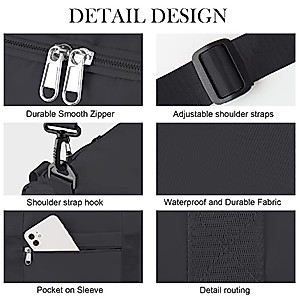 Womens travel bags, travel large capacity, sports Gym Bag, weekender carry on for women, Travel Duffel Bag with Shoes Compartment, Gym Tote Bag for Travel, Training Handbag, Yoga,Sport Bag